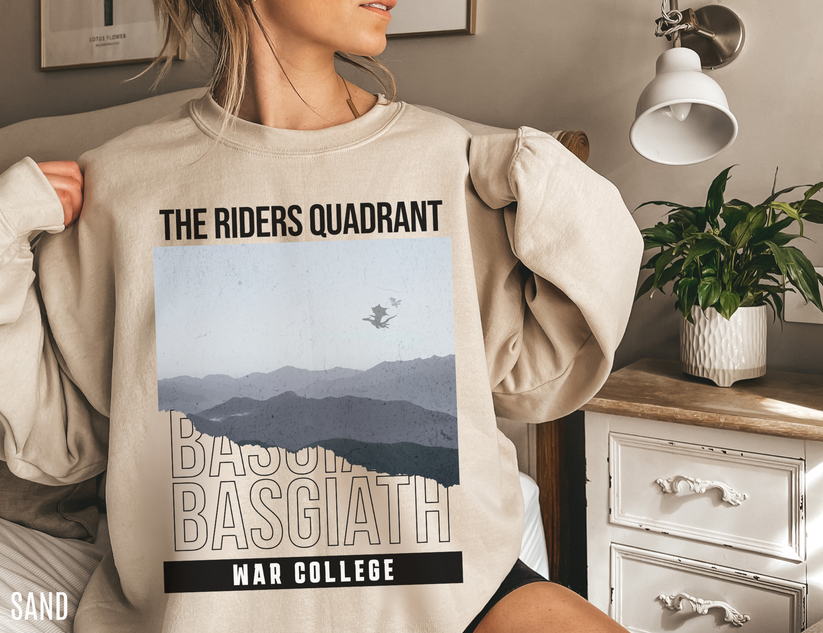 The Riders Quadrant Sweatshirt | Fourth Wing Merch – TheLibraryCloset