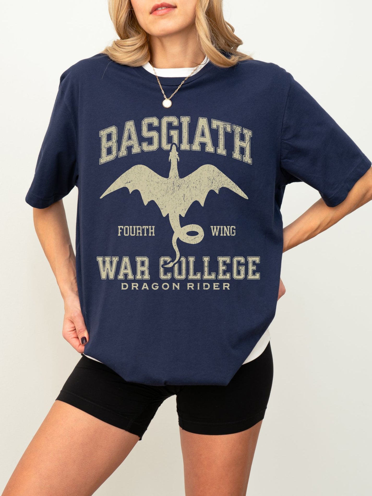 Basgaith War College Shirt | Fourth Wing Merch – TheLibraryCloset