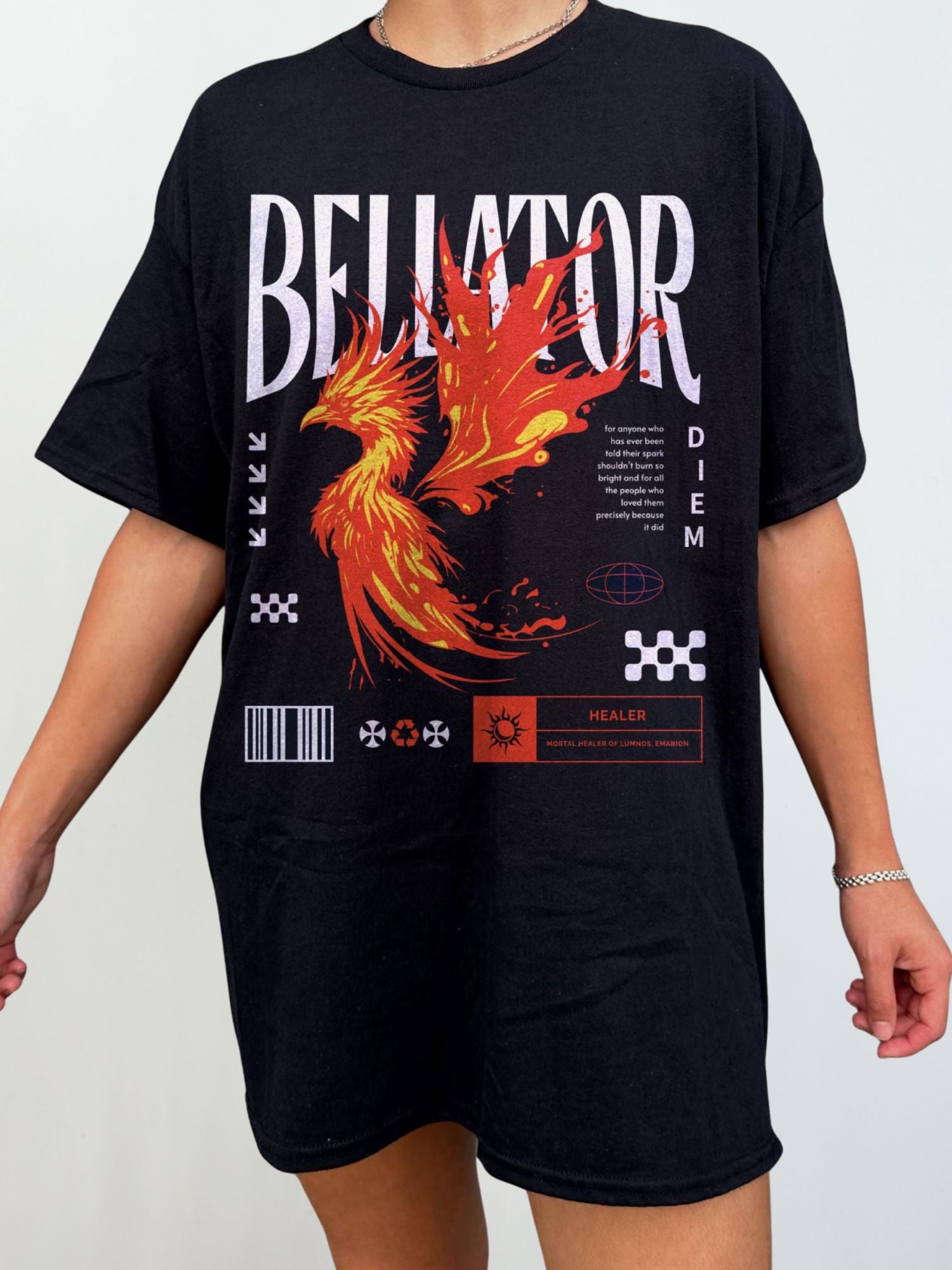 Diem Bellator Shirt | Spark of the Everflame Merch – TheLibraryCloset