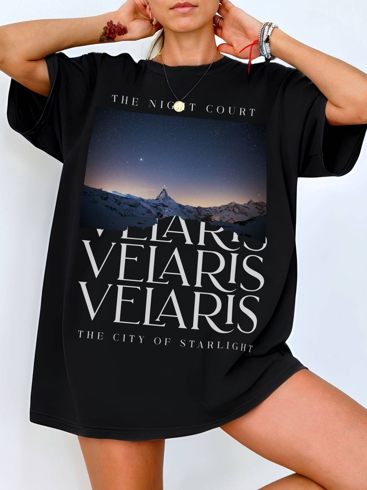 Velaris The Night Court Shirt | ACOTAR Merch – TheLibraryCloset