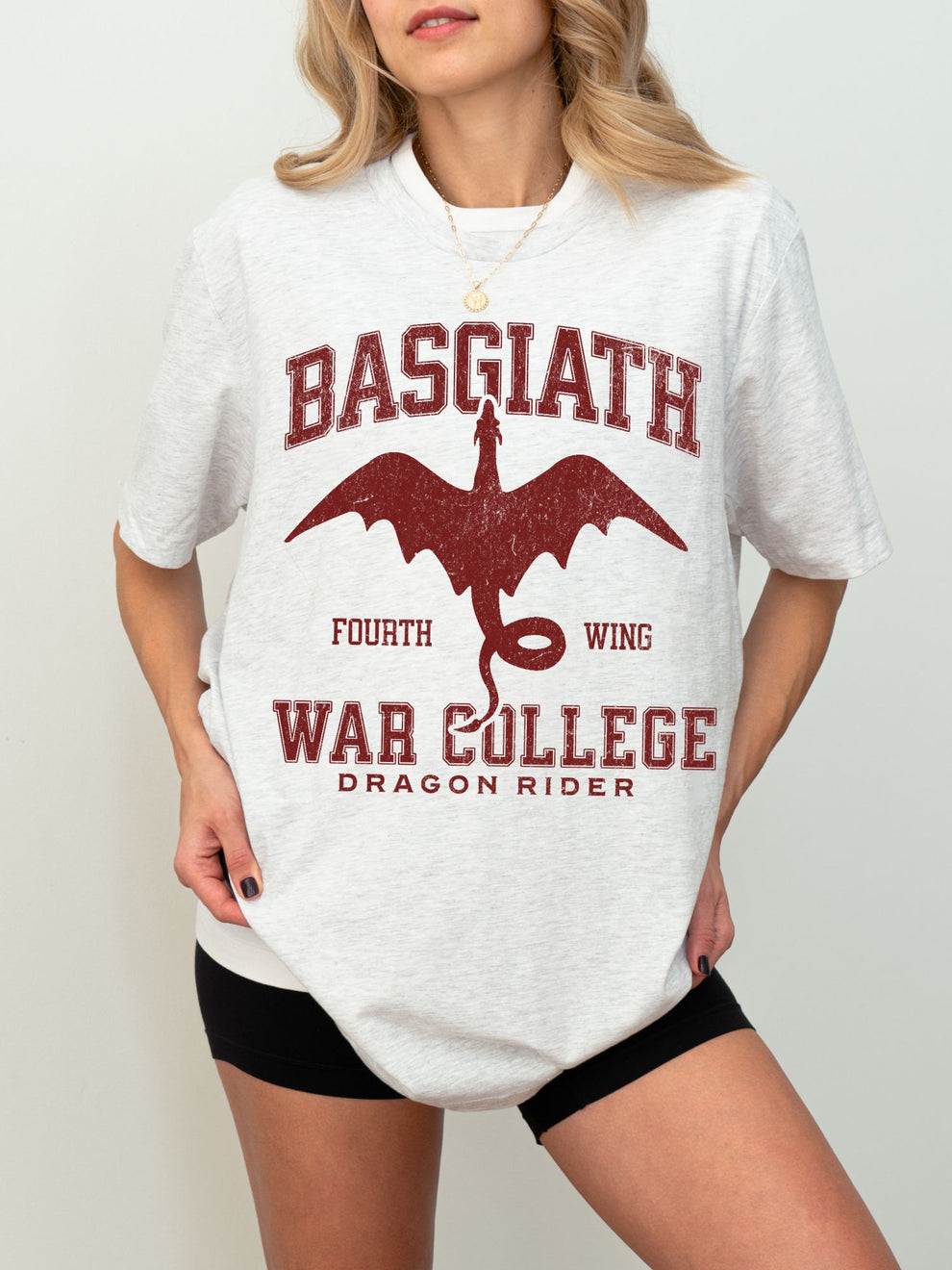 Basgaith War College Shirt | Fourth Wing Merch – TheLibraryCloset