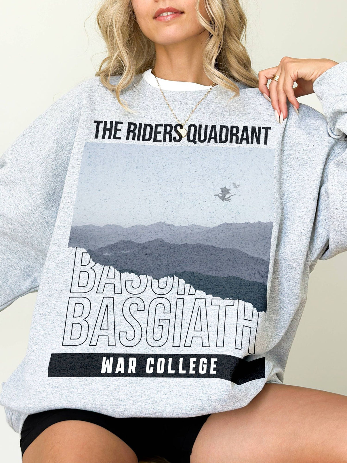 The Riders Quadrant Sweatshirt | Fourth Wing Merch – TheLibraryCloset