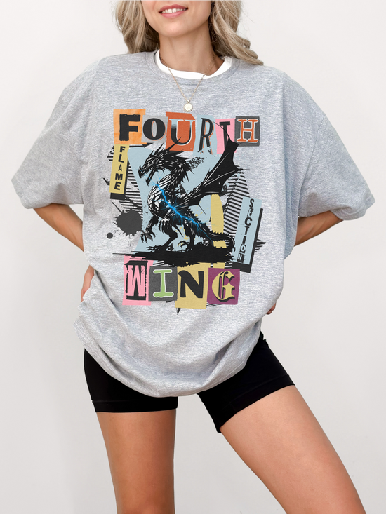 Fourth Wing Shirt | Fourth Wing Merch – TheLibraryCloset